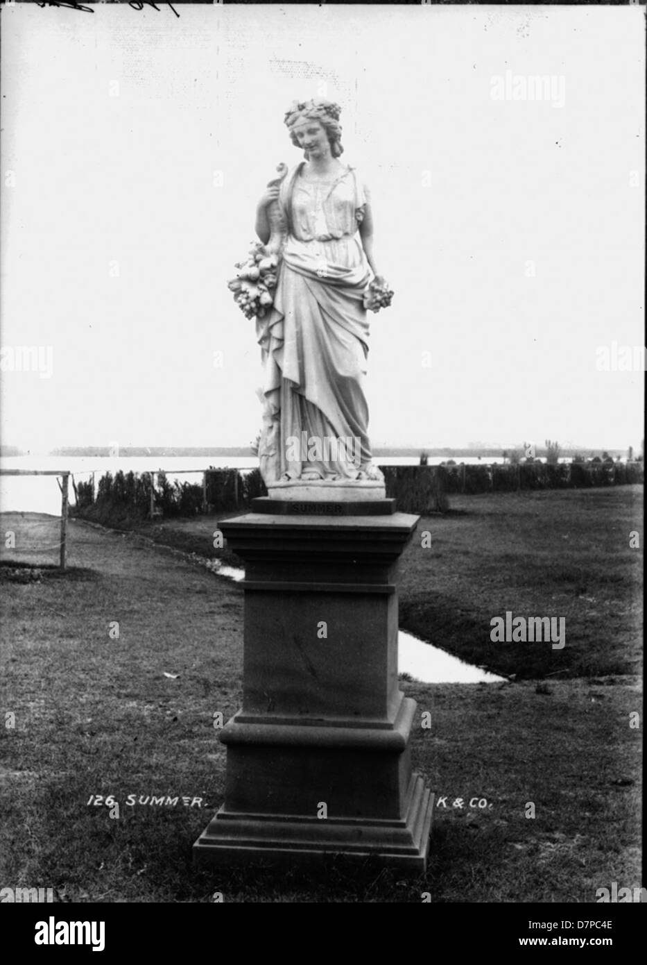 The statue of a female figure in Centennial Park is part of the ...