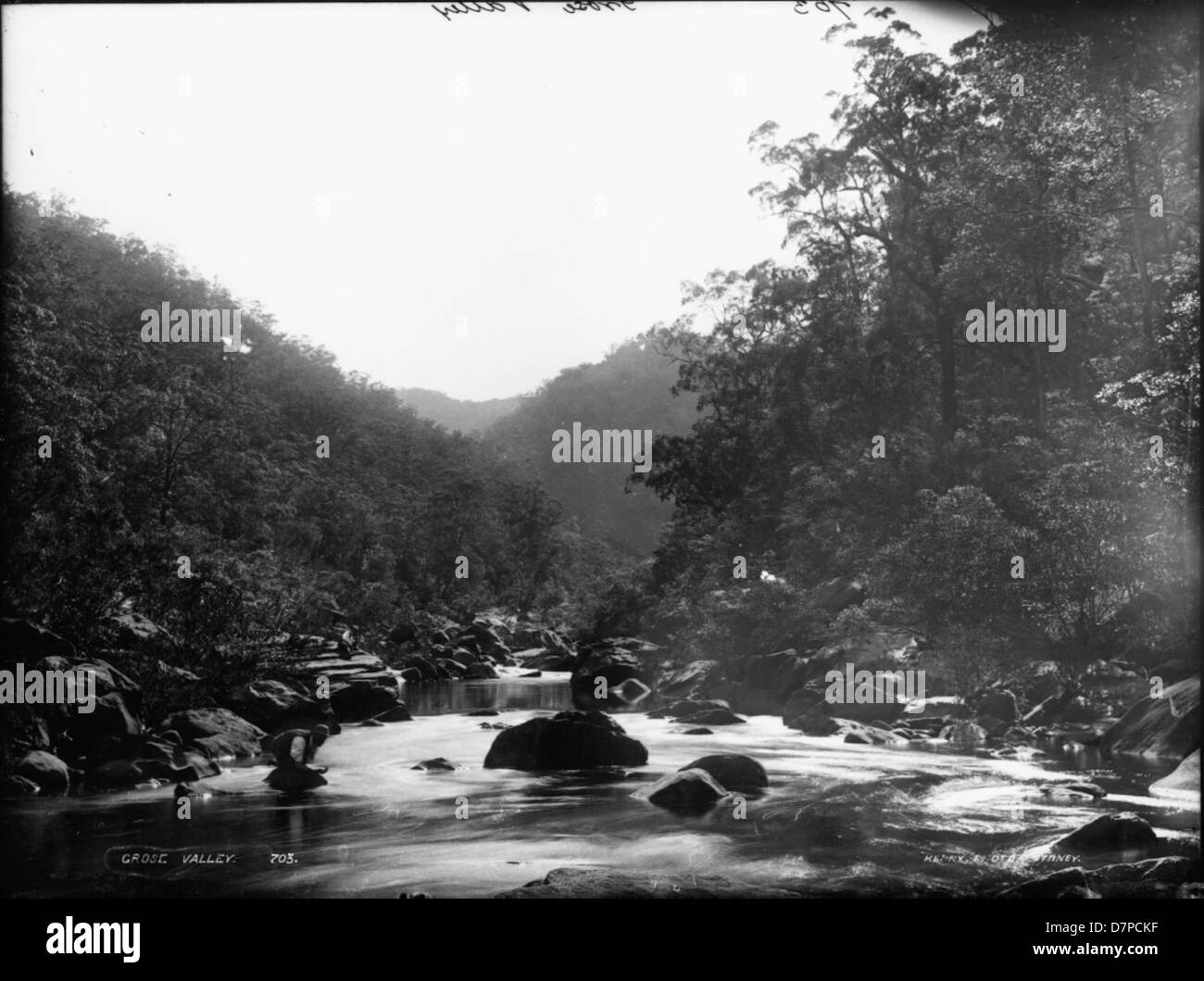 This image represents the *Grose Valley* in Australia, as documented by ...
