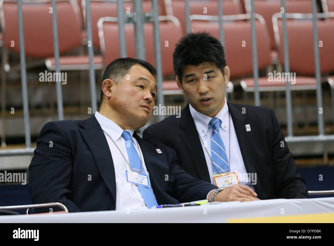 (L to R) Yasuhiro Yamashita, Kosei Inoue, MAY 11, 2013 - Judo : All ...