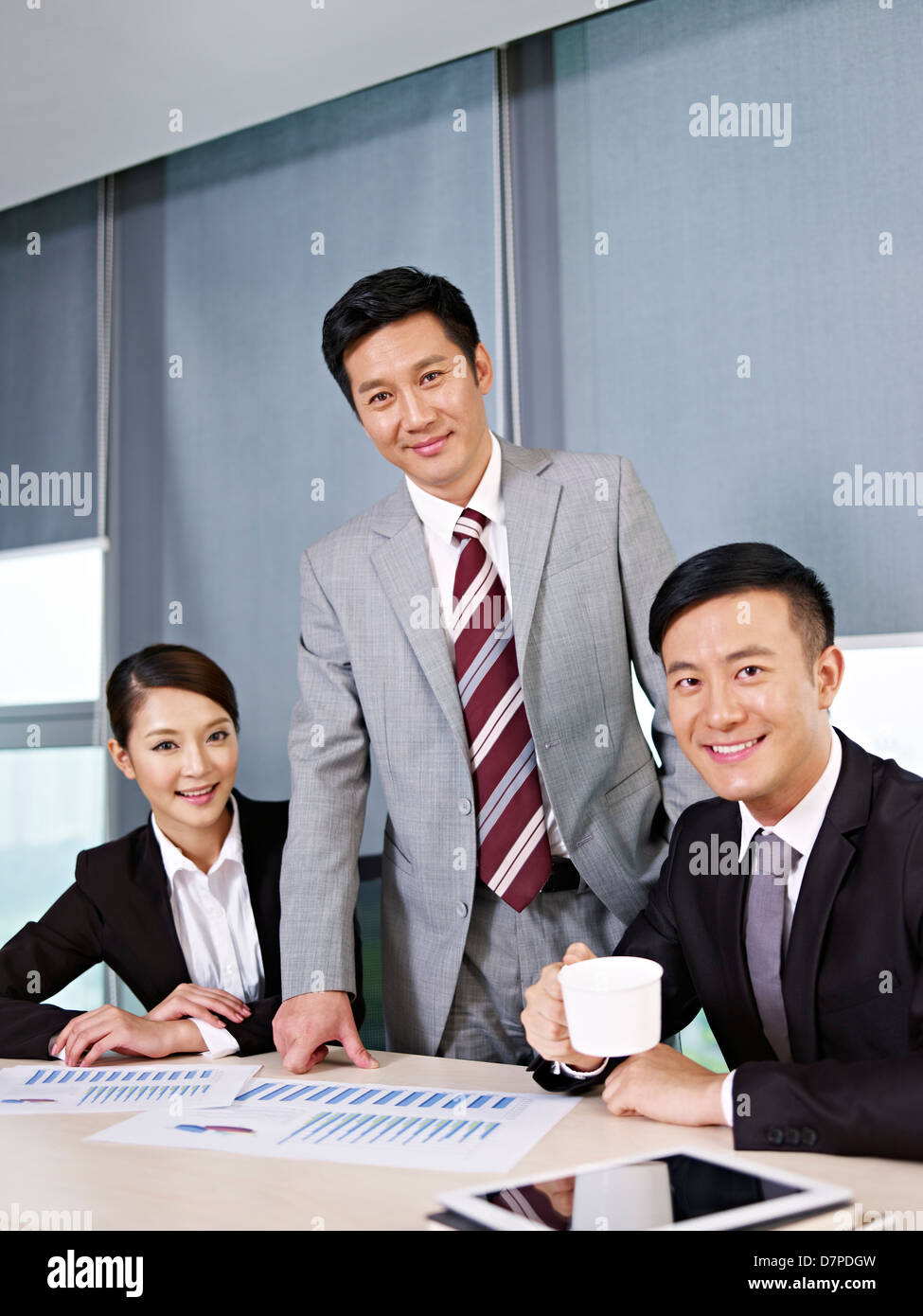 Asian Business Team Stock Photo - Alamy
