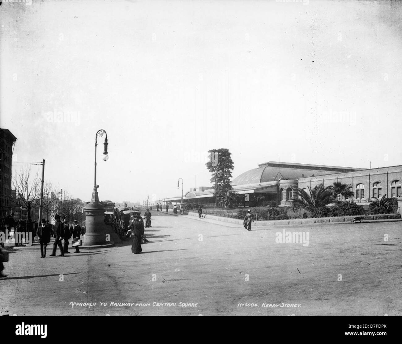Approach to (Central) Railway (Station) from Central Square Stock Photo ...