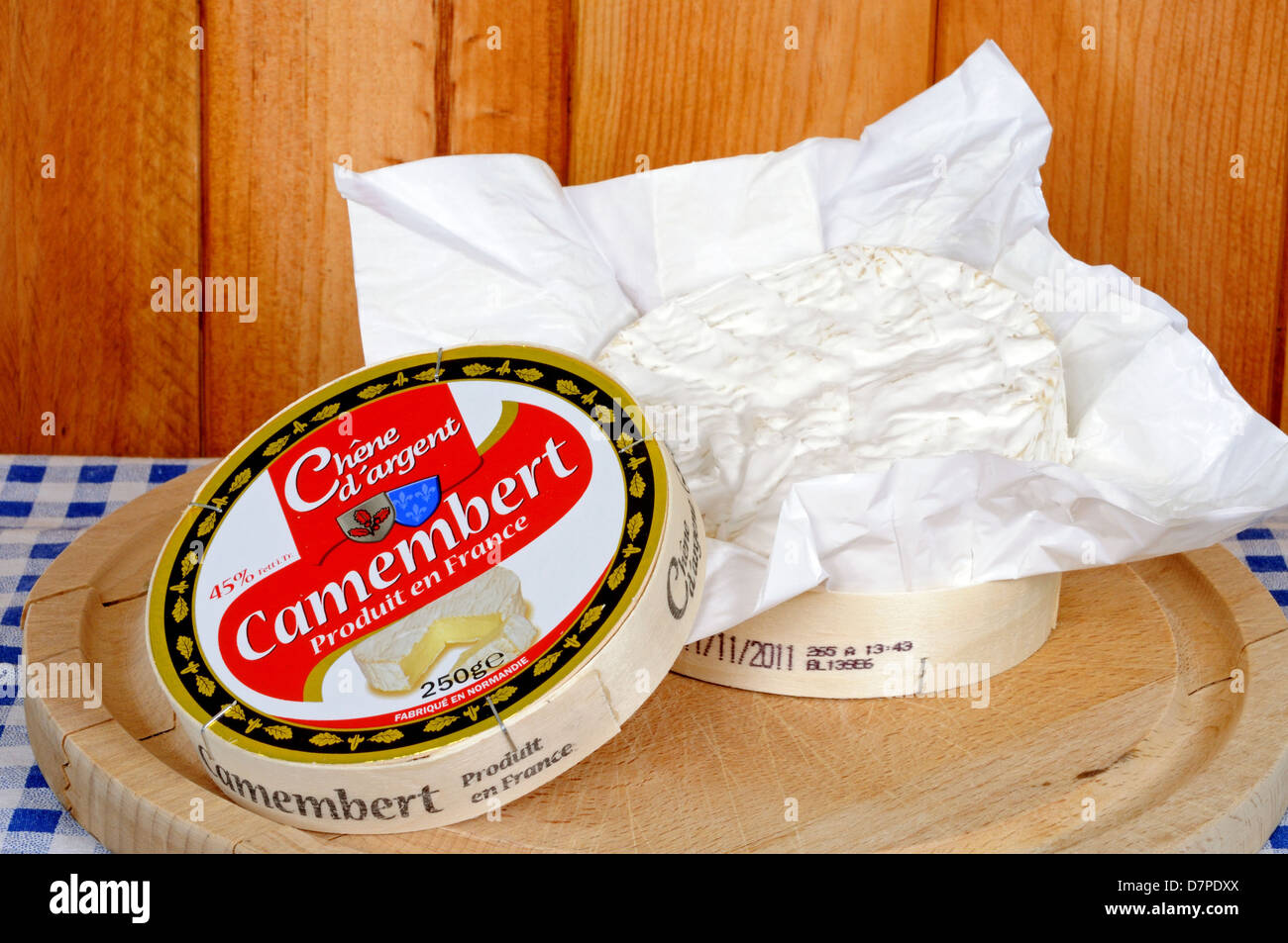Camembert box hi-res stock photography and images - Alamy