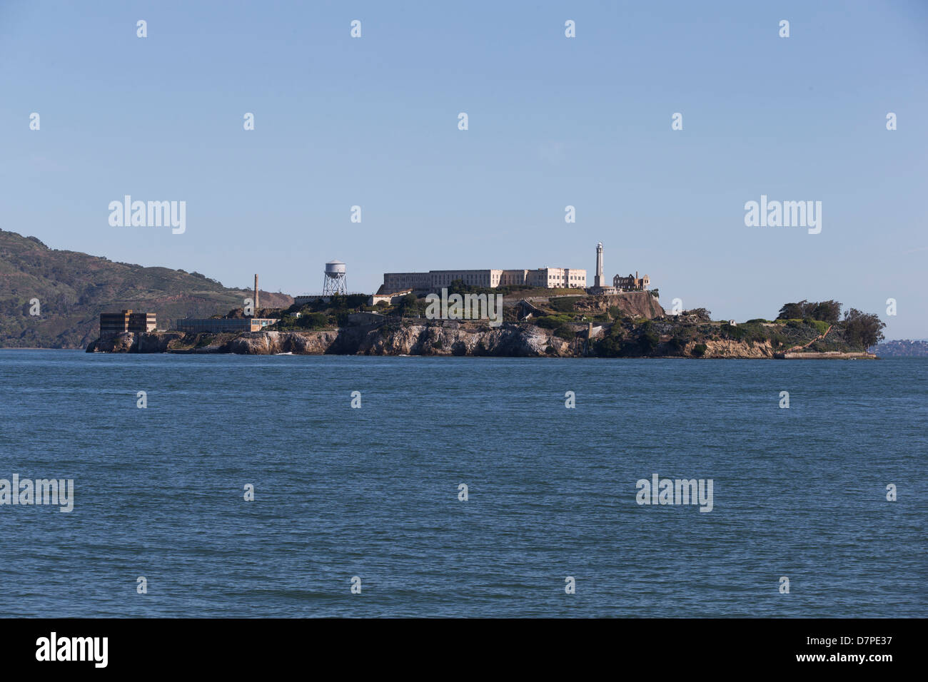 Alcatraz island, San Francisco Bay, California, USA Stock Photo - Alamy
