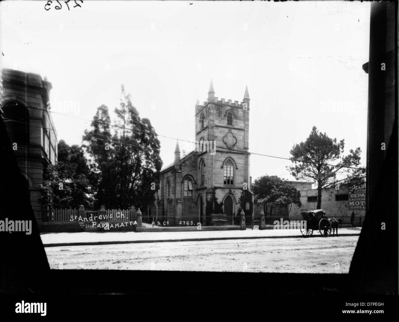 St Andrews Church in Parramatta, Sydney, features distinctive ...