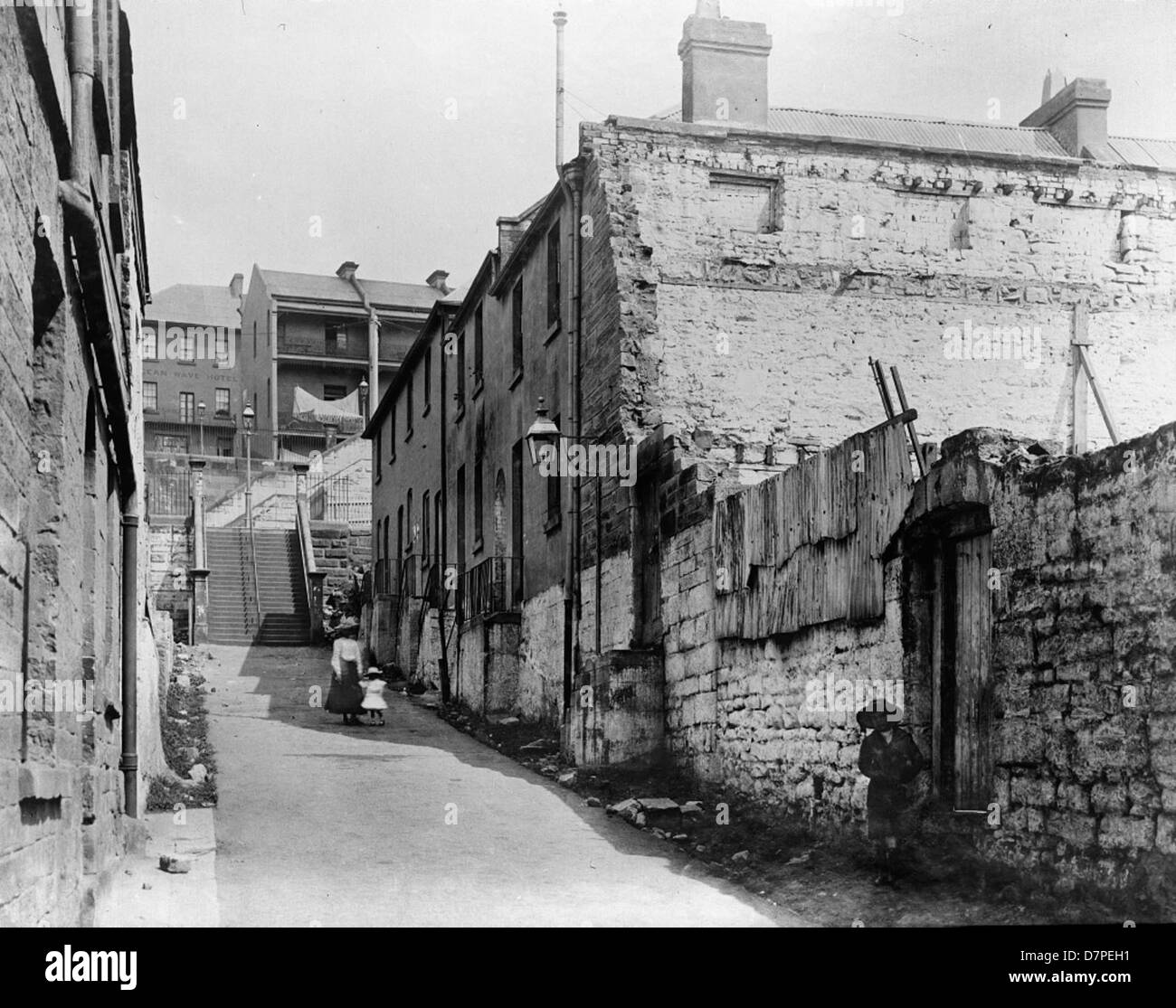 The rocks sydney brick Black and White Stock Photos & Images - Alamy
