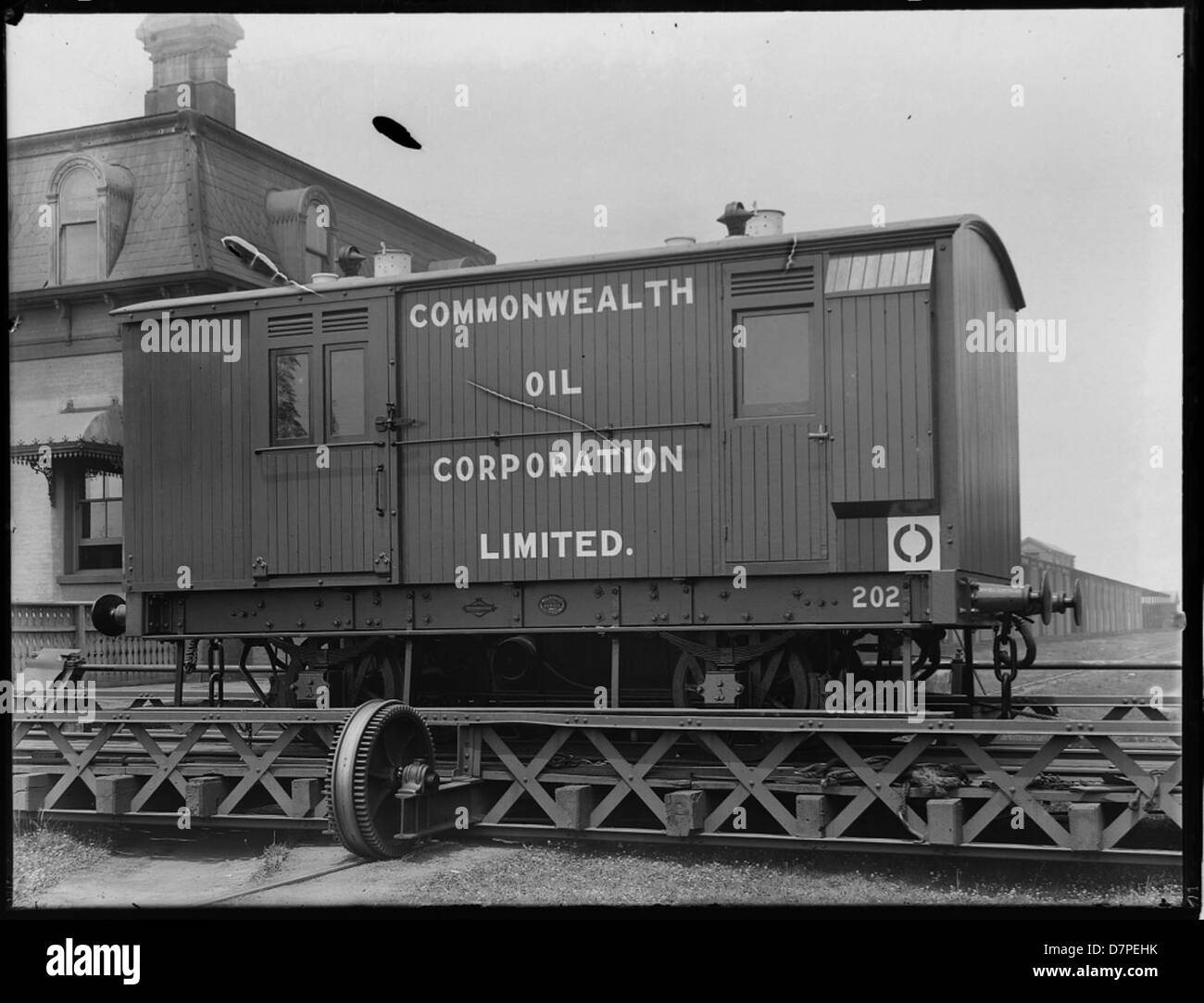 The railway goods van displayed at the Powerhouse Museum represents early 20th-century rail ...