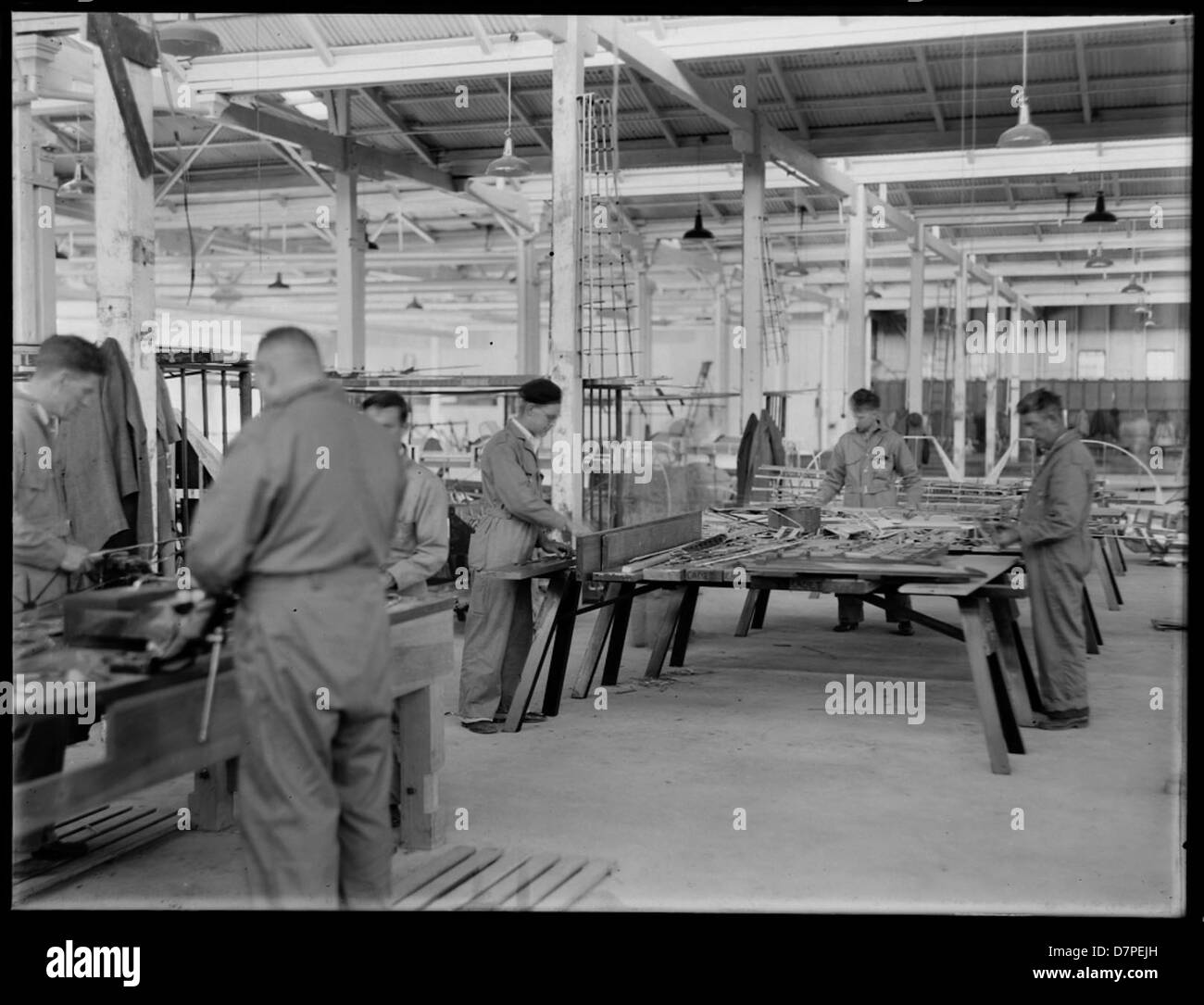 The Aircraft Repair Workshop at Clyde Engineering, housed at the ...