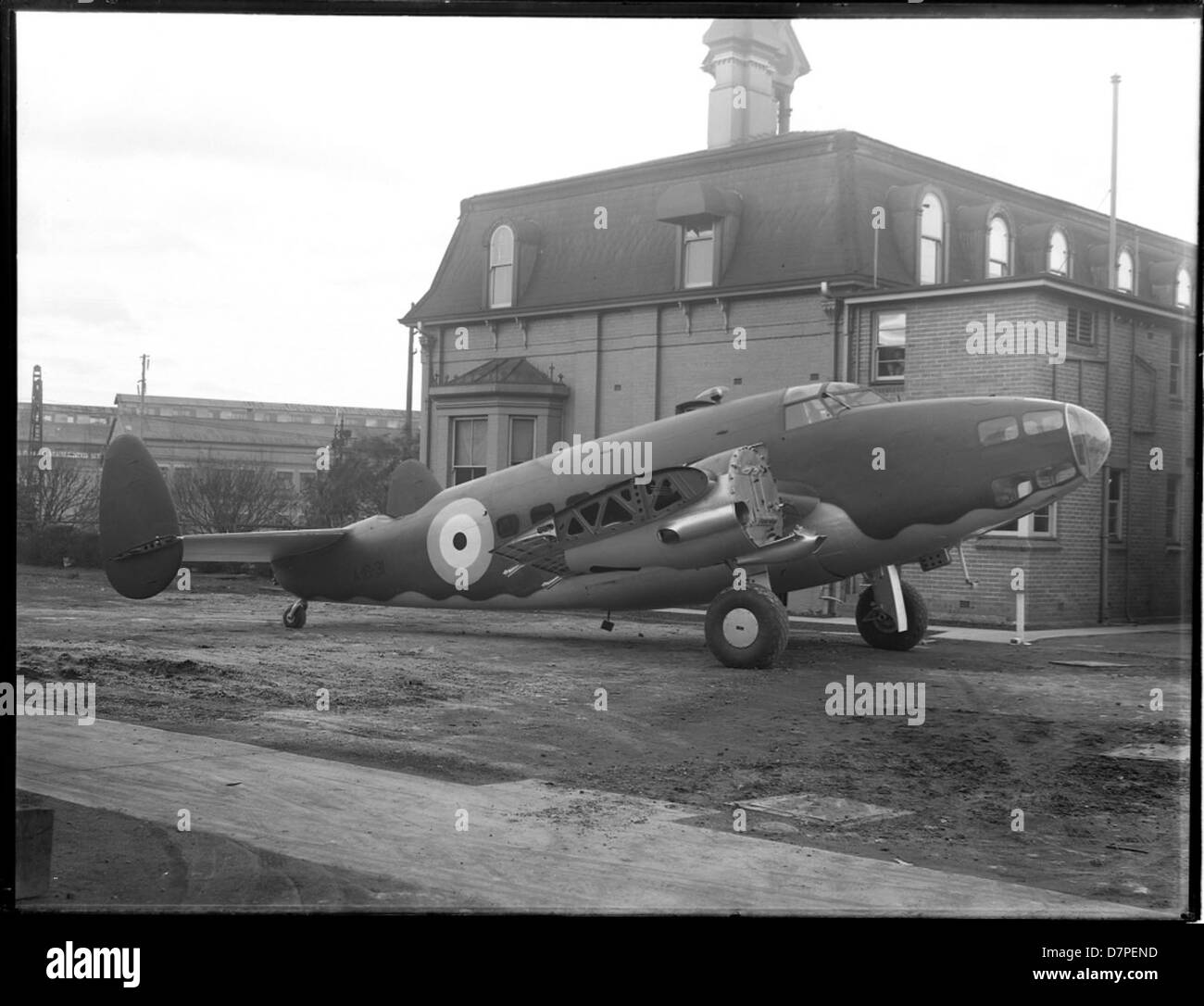 This Lockheed Hudson Bomber, identified by the aircraft registration ...