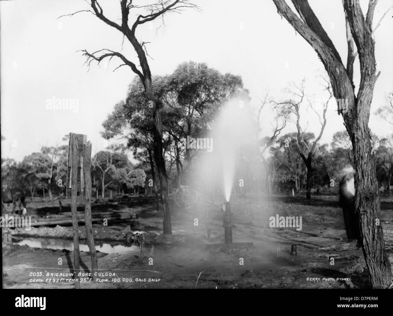 This photograph of Brigalow Bore in Culgoa, Australia, from the ...