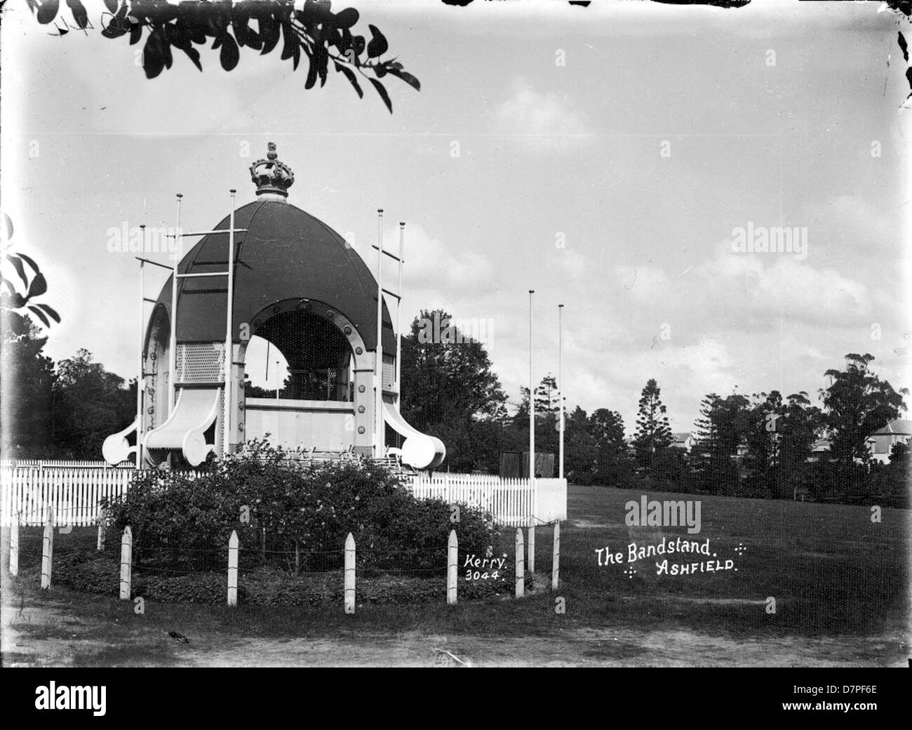 The Bandstand in Ashfield Park, Australia, is a historical structure ...