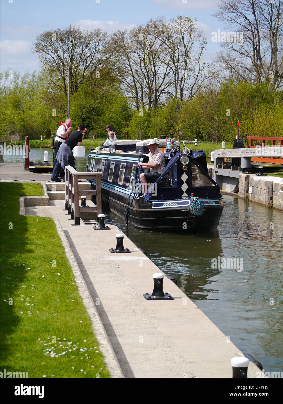 King's lock thames hi-res stock photography and images - Alamy