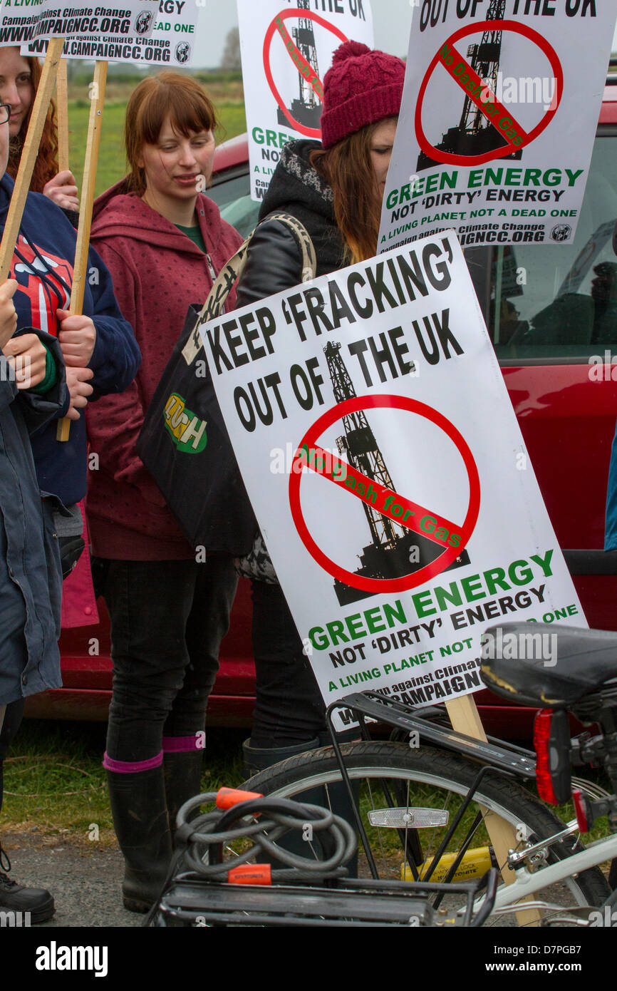Southport, UK 12th May, 2013. Camp Frack 2 a weekend of activity in ...