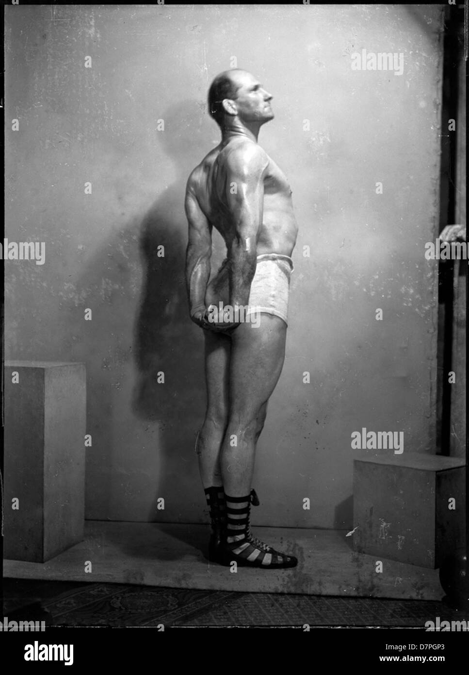 The portrait of Don Athaldo, a renowned strongman, is featured in the ...