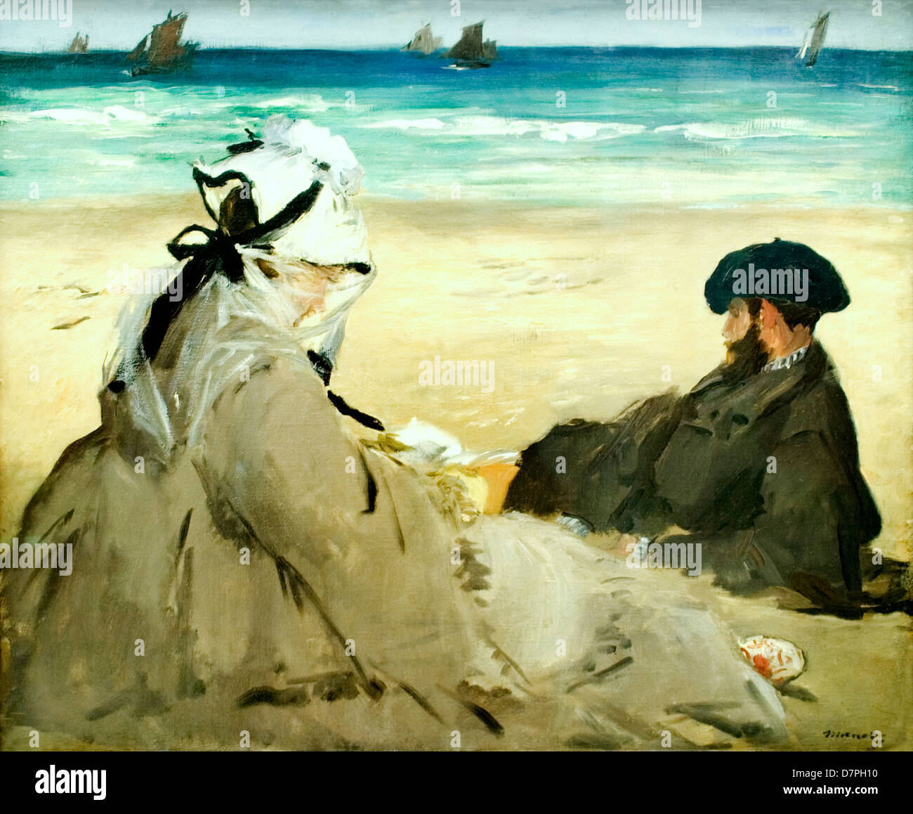 Manet painting hi-res stock photography and images - Alamy