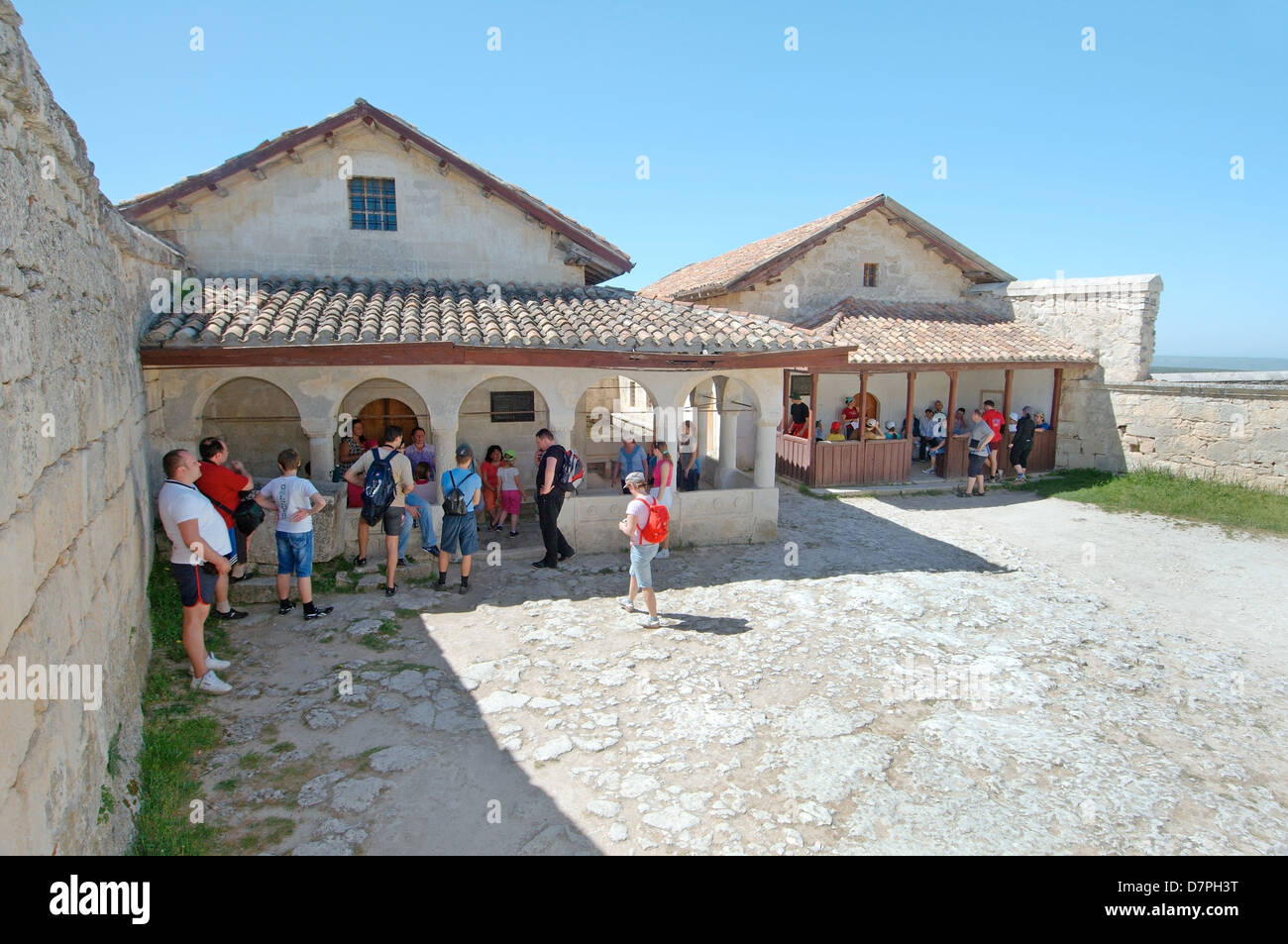 The Karaim kenassa buildings, Çufut Qale, Chufut-Kale (Jewish Fortress ...