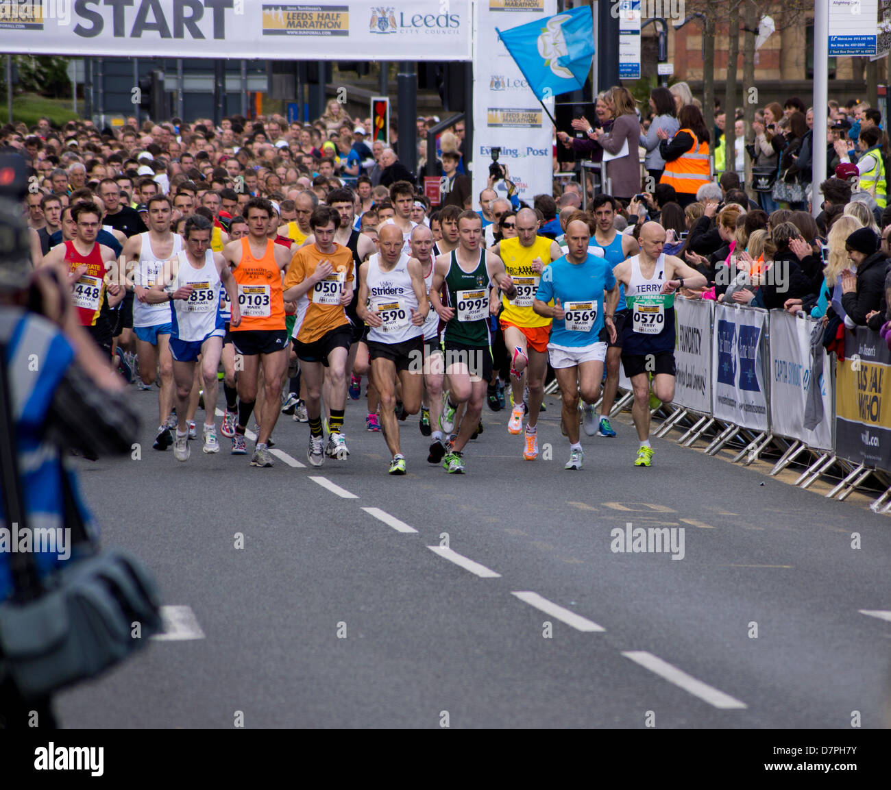 Leeds half marathon hi-res stock photography and images - Alamy