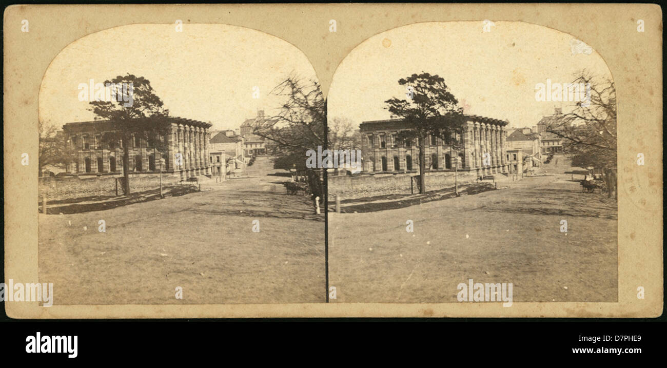 The Exchange Building on Bridge Street in Sydney, built between 1858 ...