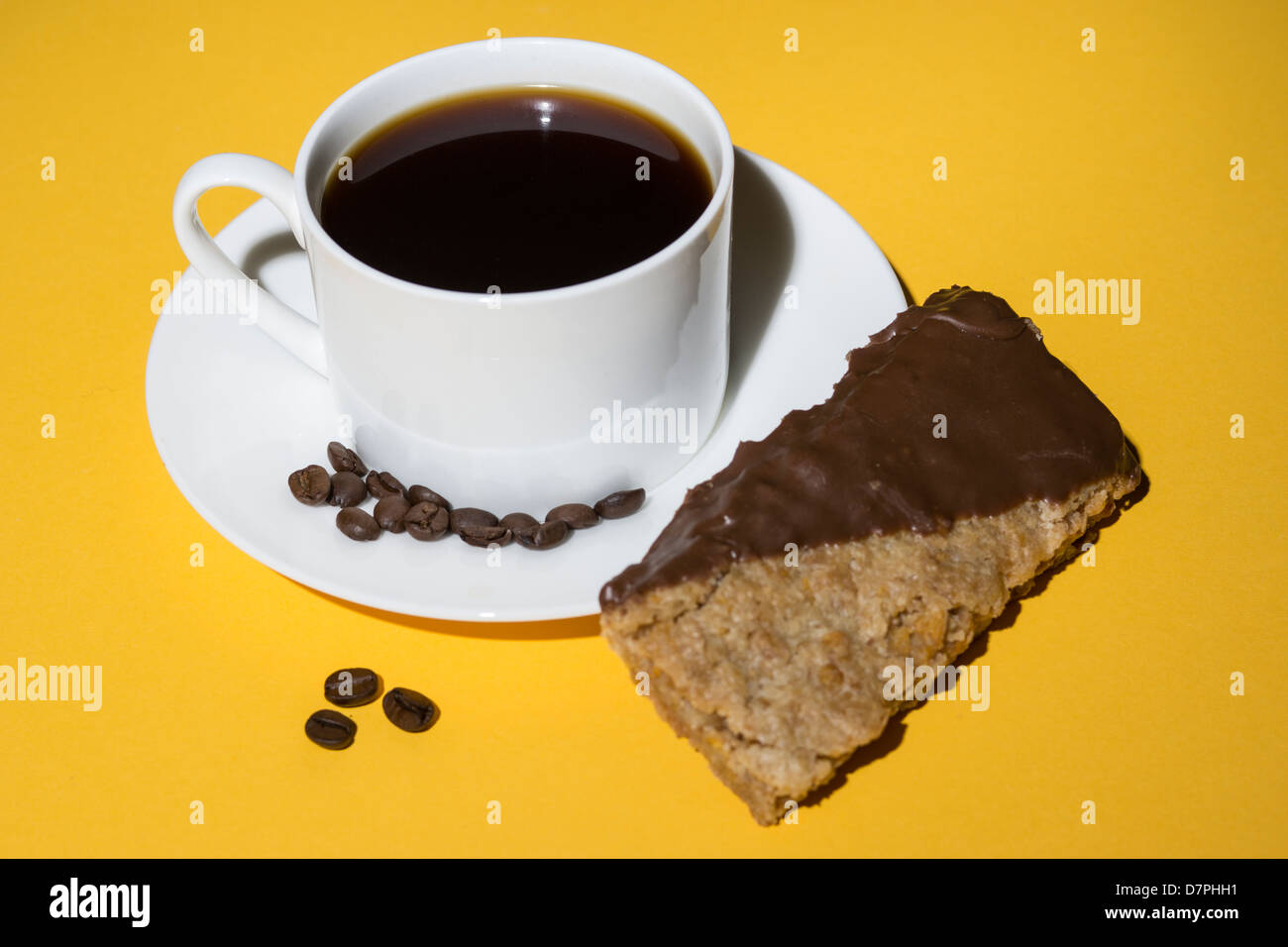 Flapjack and coffee hi-res stock photography and images - Alamy