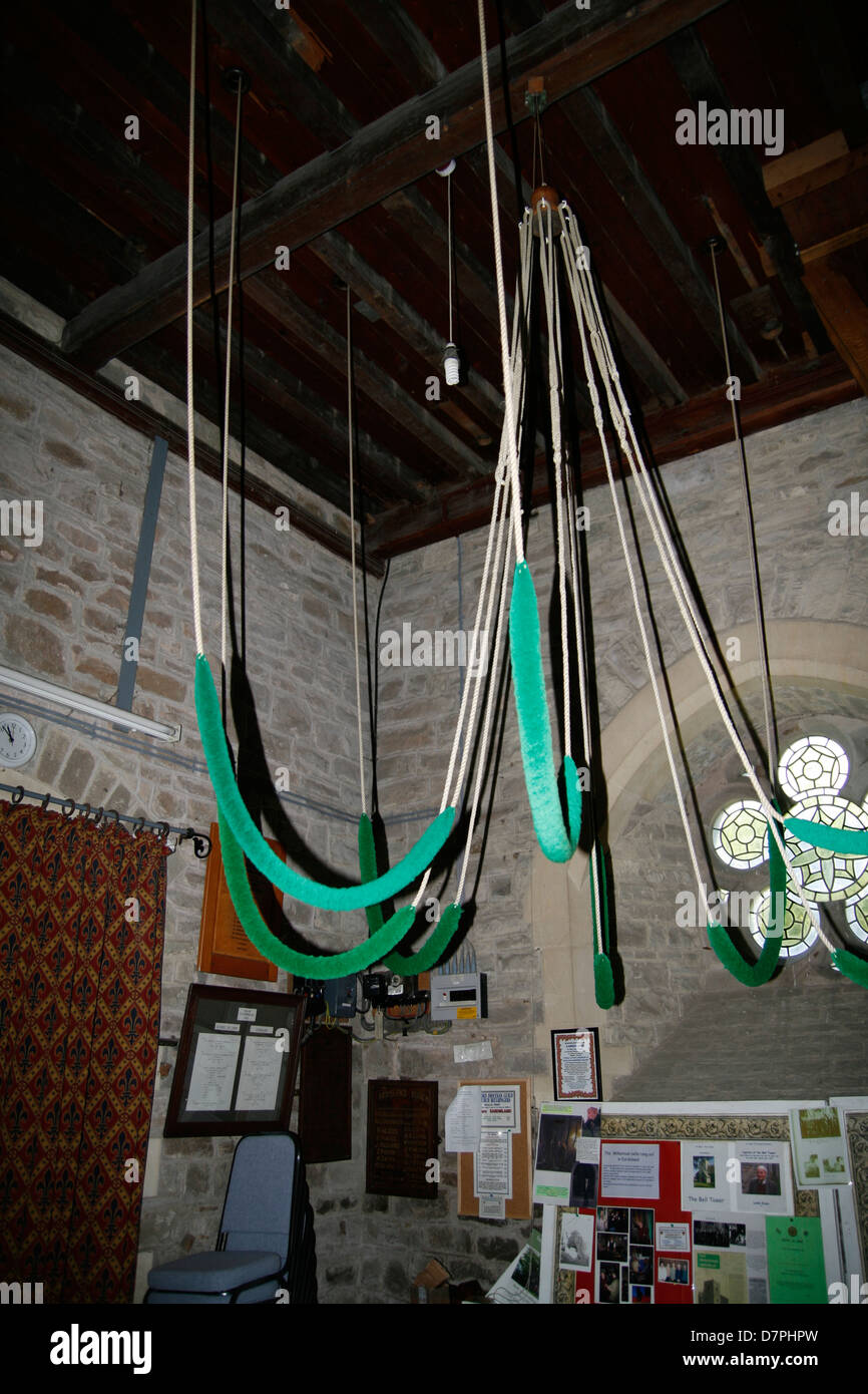 Church bell ropes uk hi-res stock photography and images - Alamy