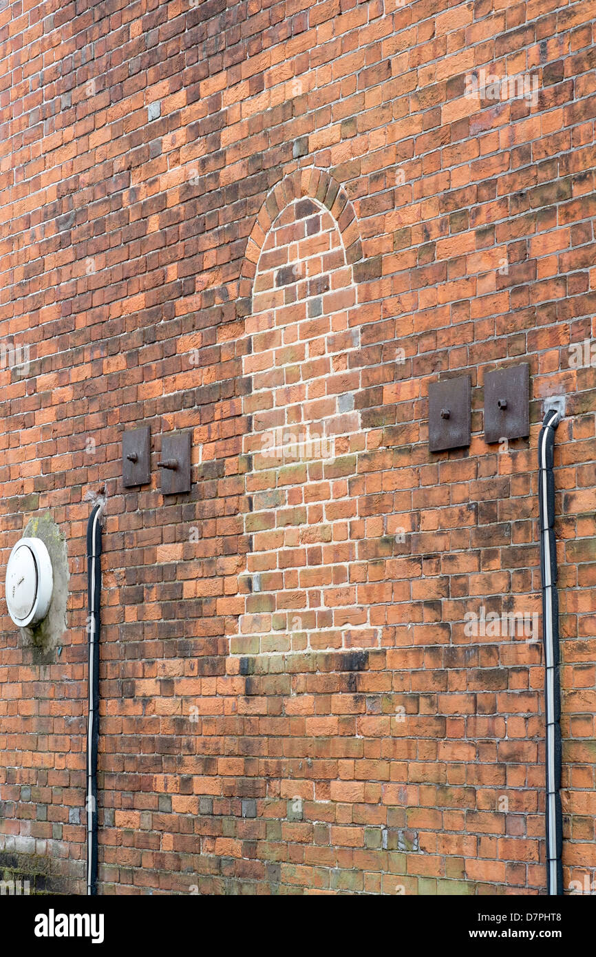Old bricked up window Stock Photo - Alamy