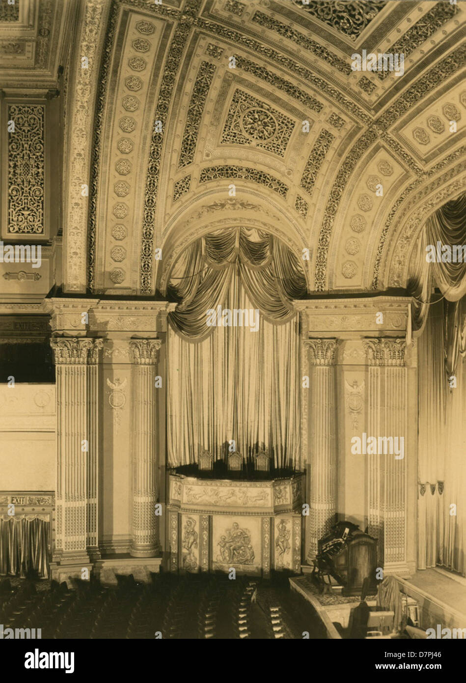 The main auditorium of the Regent Theatre in Melbourne, constructed in ...