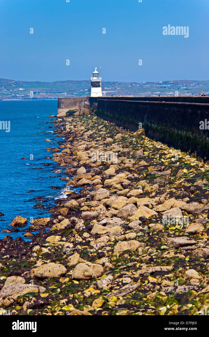 Holyhead Breakwater Lighthouse High Resolution Stock Photography and ...