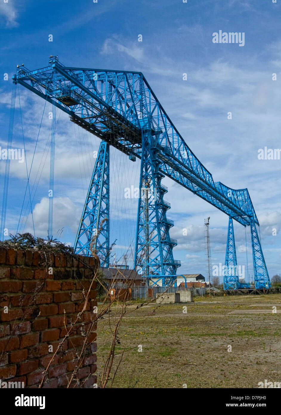 tees transporter bridge Stock Photo - Alamy