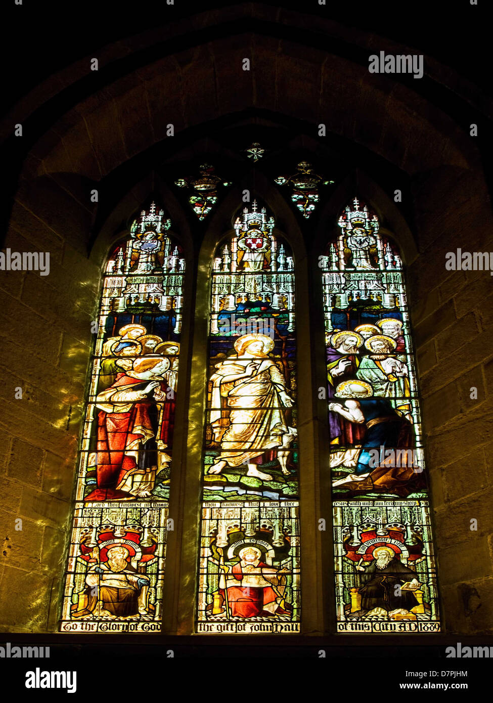 stained glass window Stock Photo - Alamy