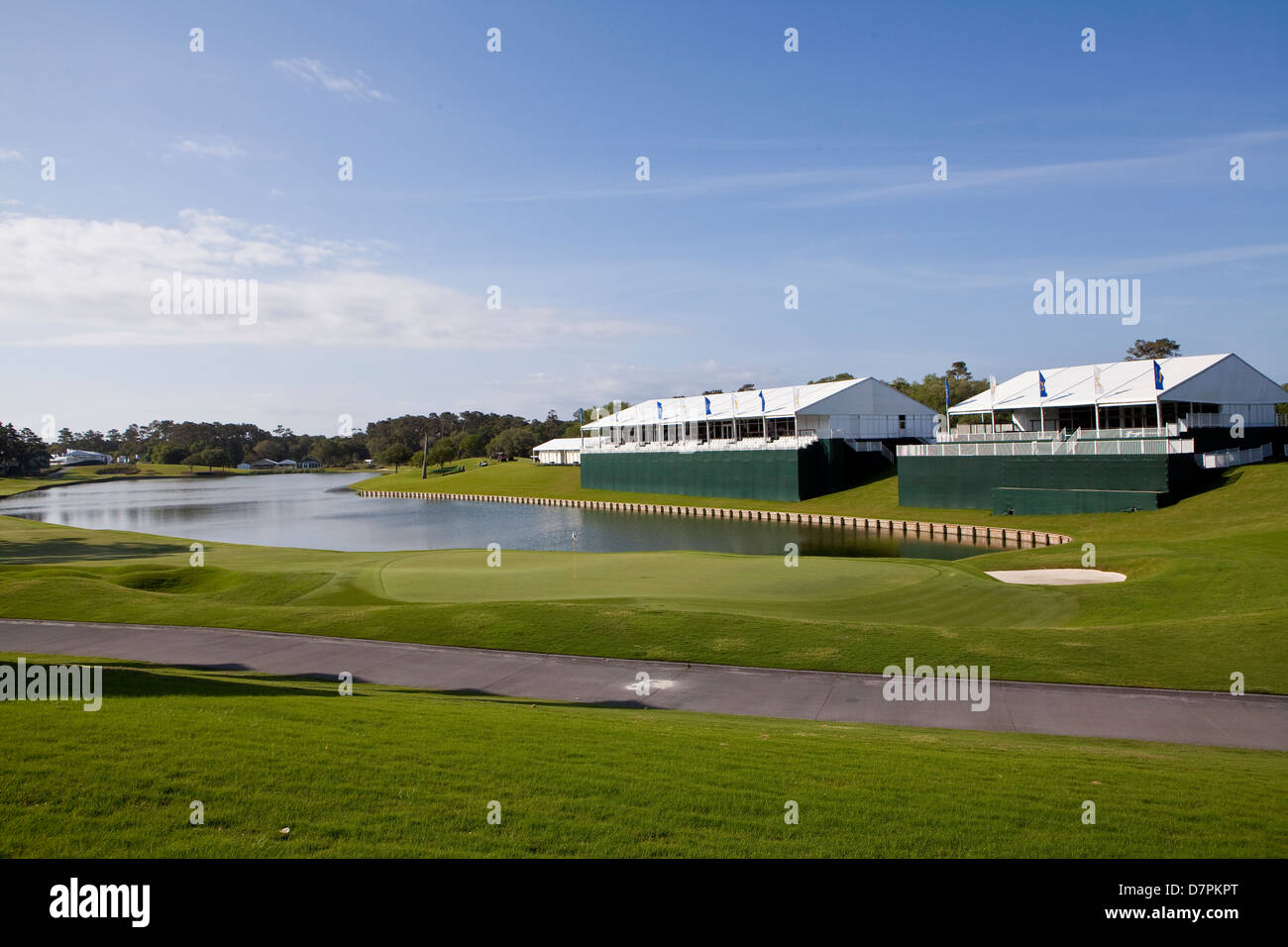 The Stadium course of TPC Sawgrass is pictured in Ponte Vedra Beach ...