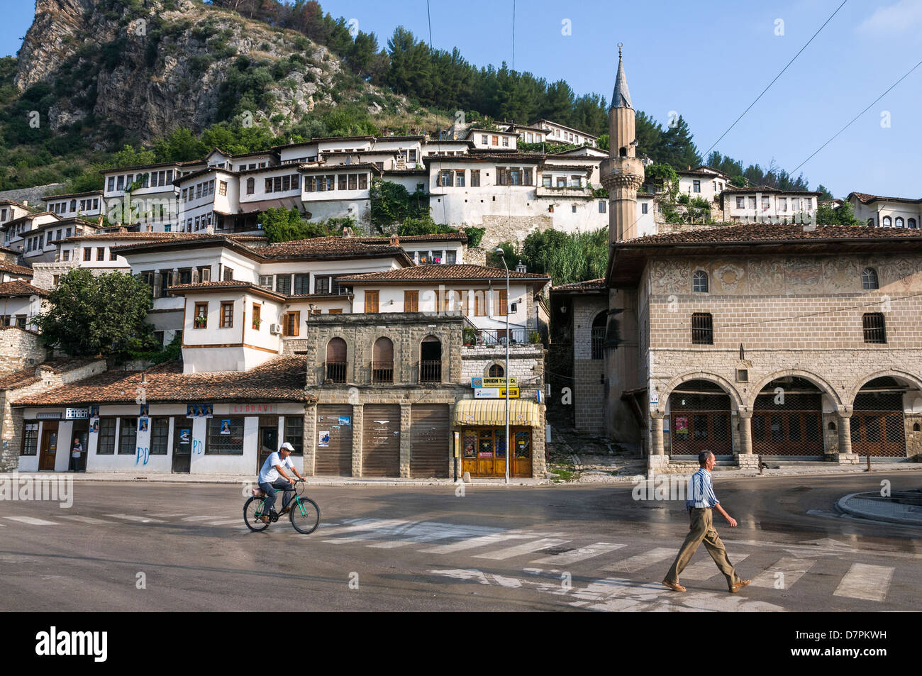 The Bachelors mosque and Mangalemi district with its Ottoman period ...