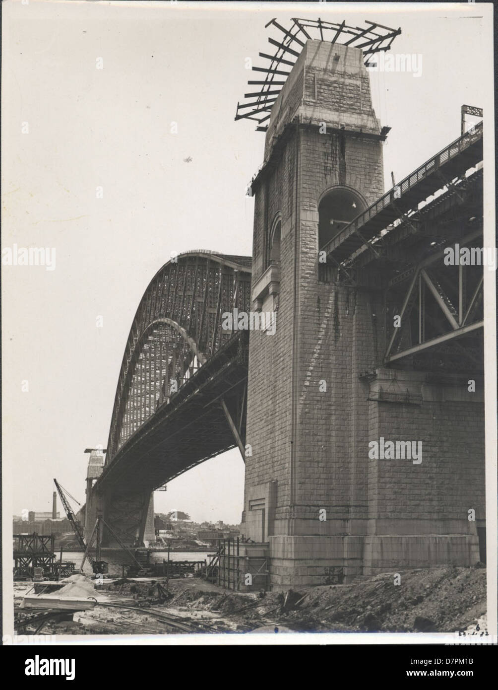 The construction of the Sydney Harbour Bridge began in 1924 and was ...
