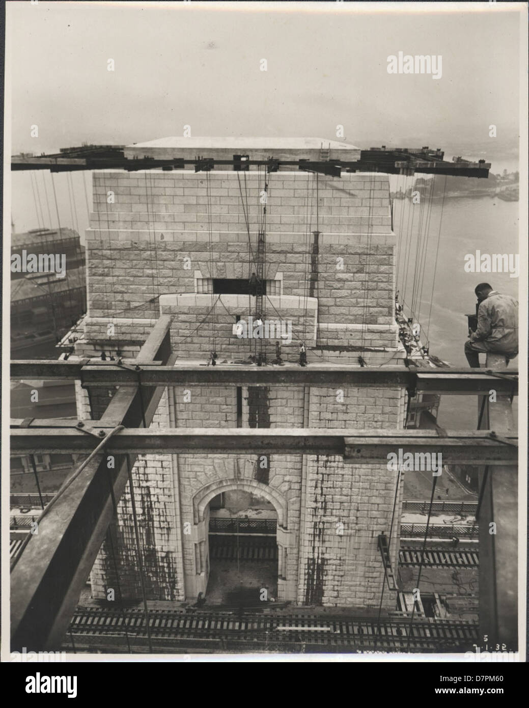 The construction of the Sydney Harbour Bridge, completed in 1932, was a ...