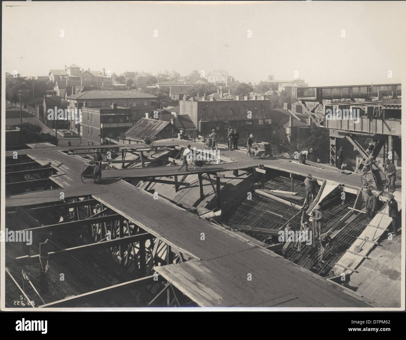 The construction of the Sydney Harbour Bridge, completed in 1932, was a ...