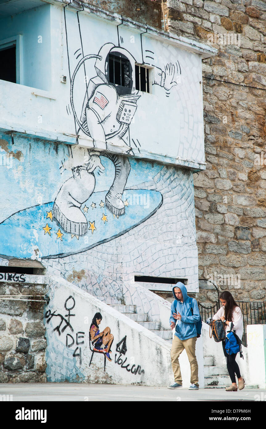 Astronaut Street Art