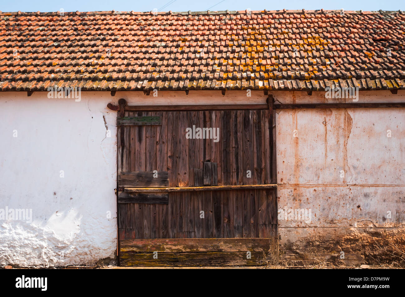 Wooden gateway - informal architecture Stock Photo - Alamy