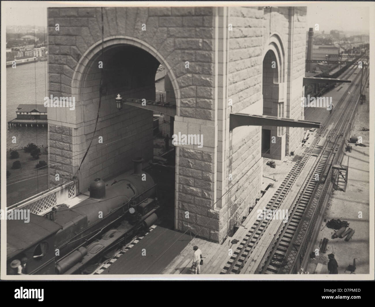 The construction of the Sydney Harbour Bridge, completed in 1932, is a ...