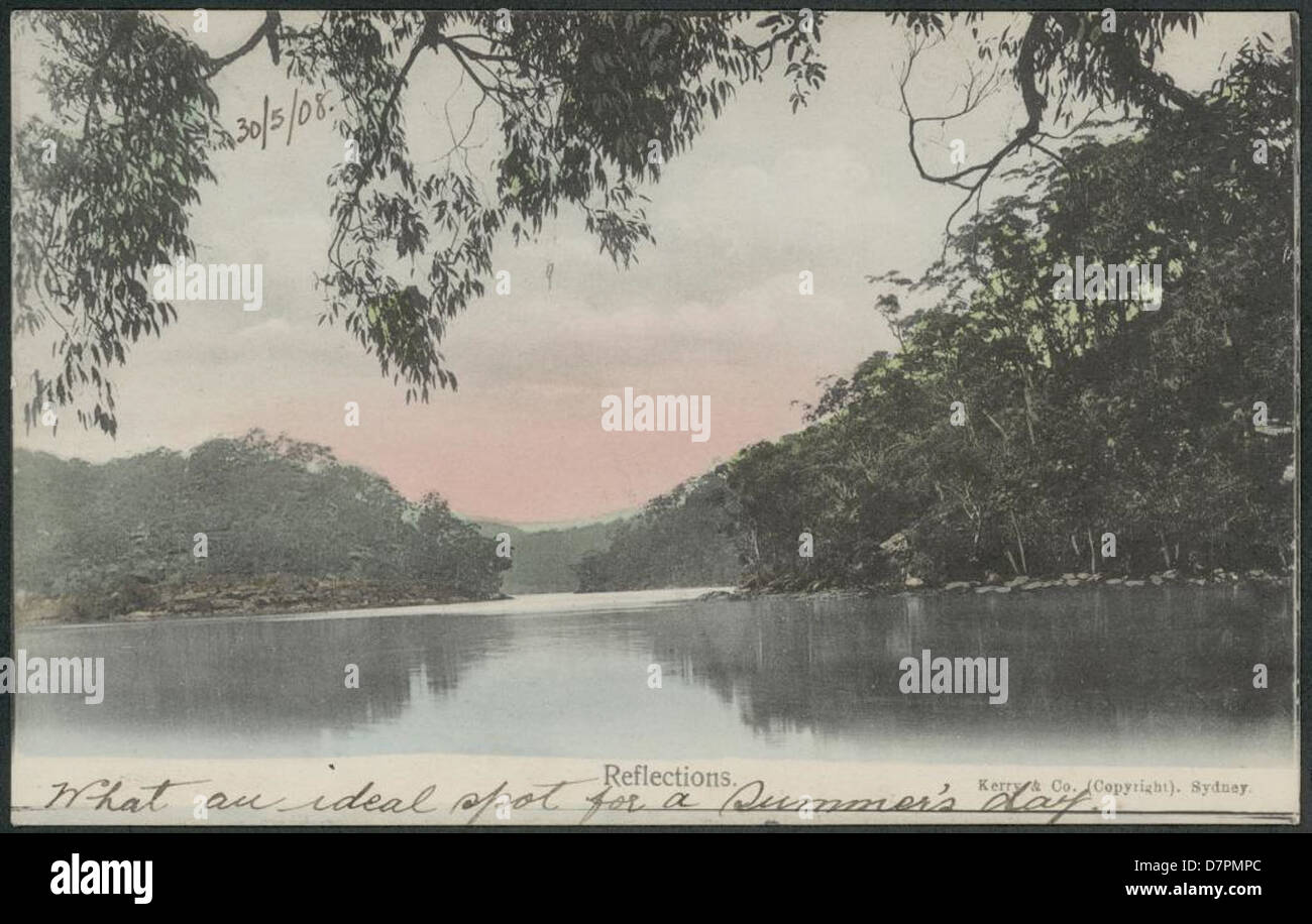 This 1908 river scene from the Powerhouse Museum captures the ...
