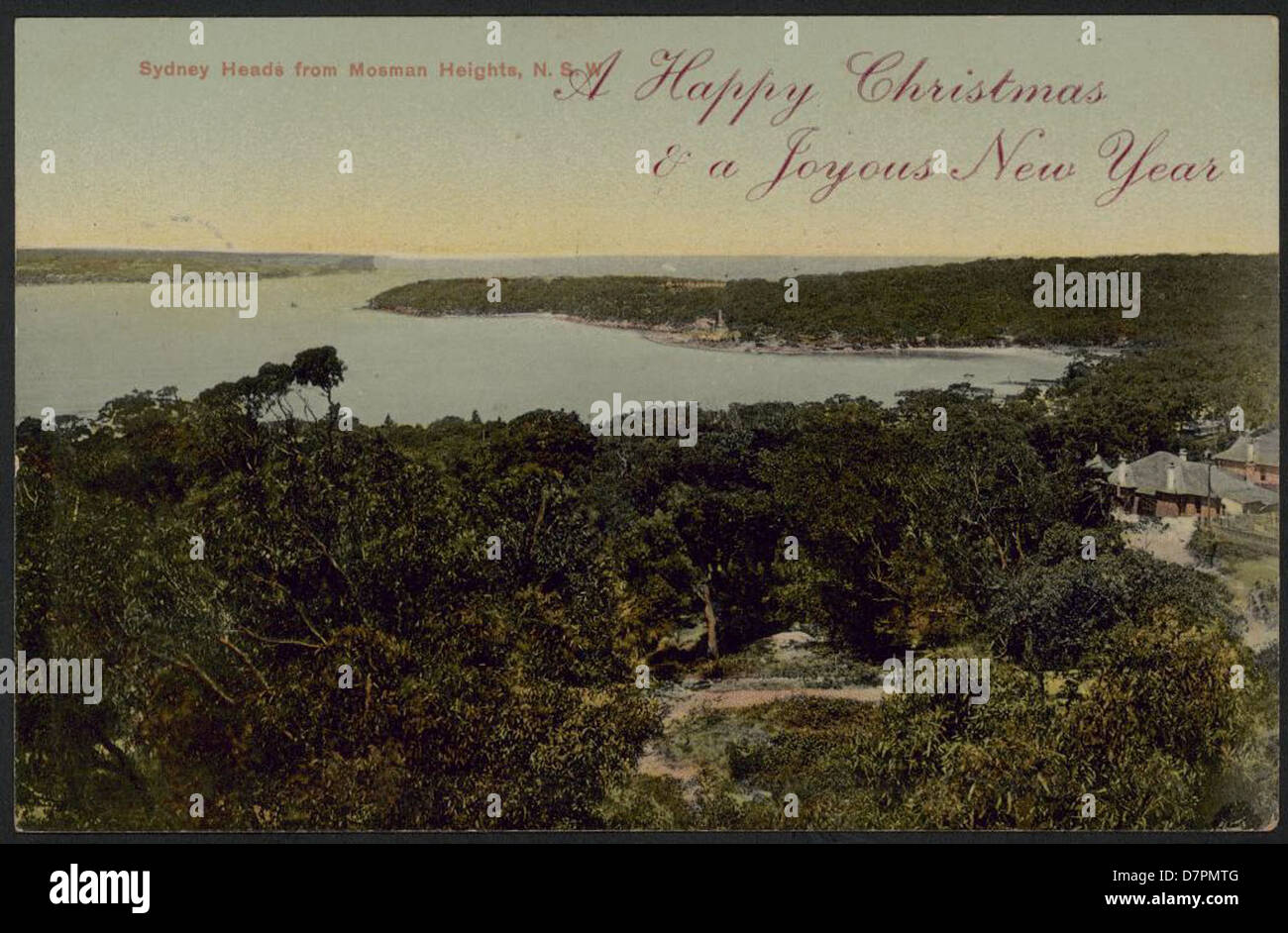 Sydney Heads from Mosman Heights Stock Photo - Alamy