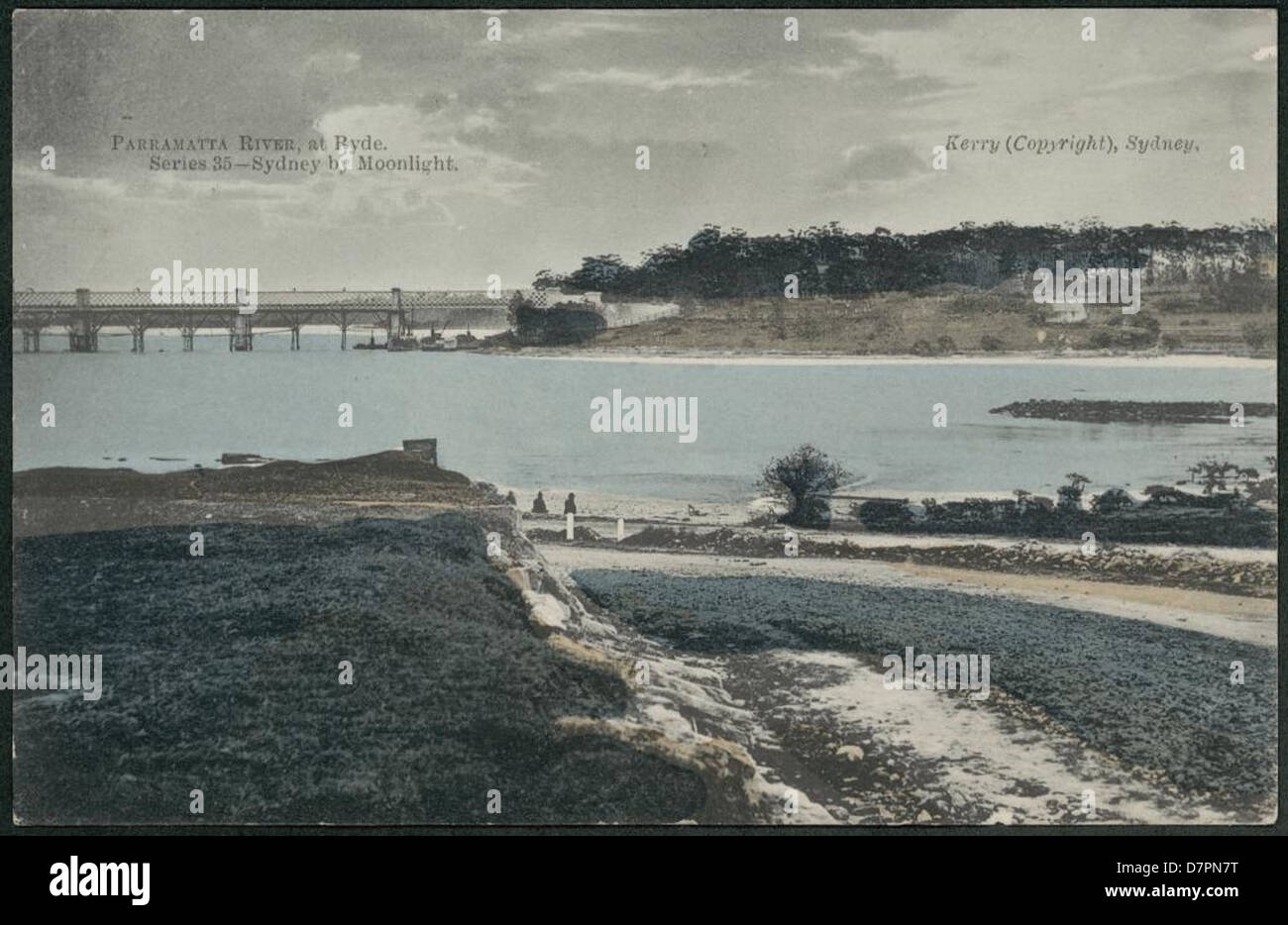'Parramatta River at Ryde' is an archival photograph depicting the ...