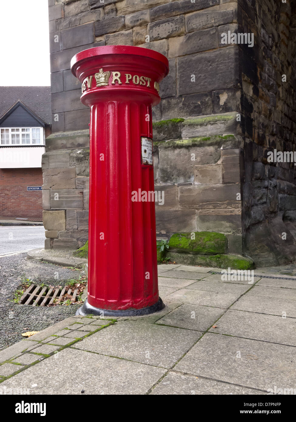 Victorian post box Stock Photo - Alamy