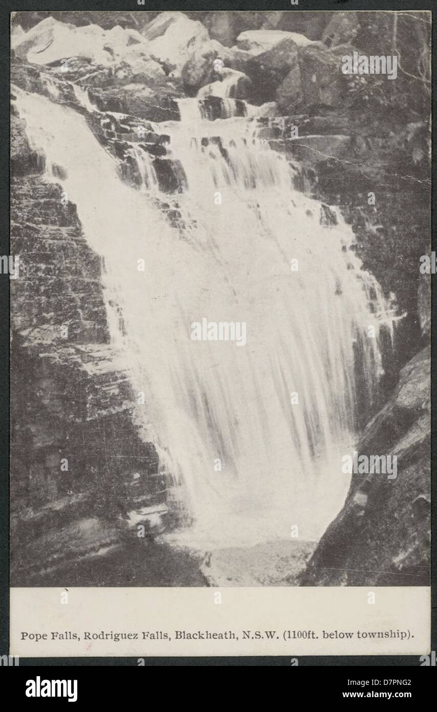 This early 20th-century photograph captures the scenic beauty of Pope ...