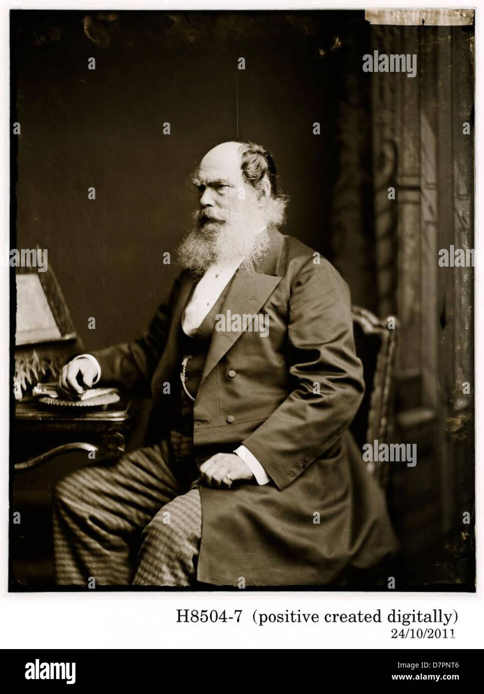 This portrait, captured by Freeman Brothers Studio between 1871 and ...