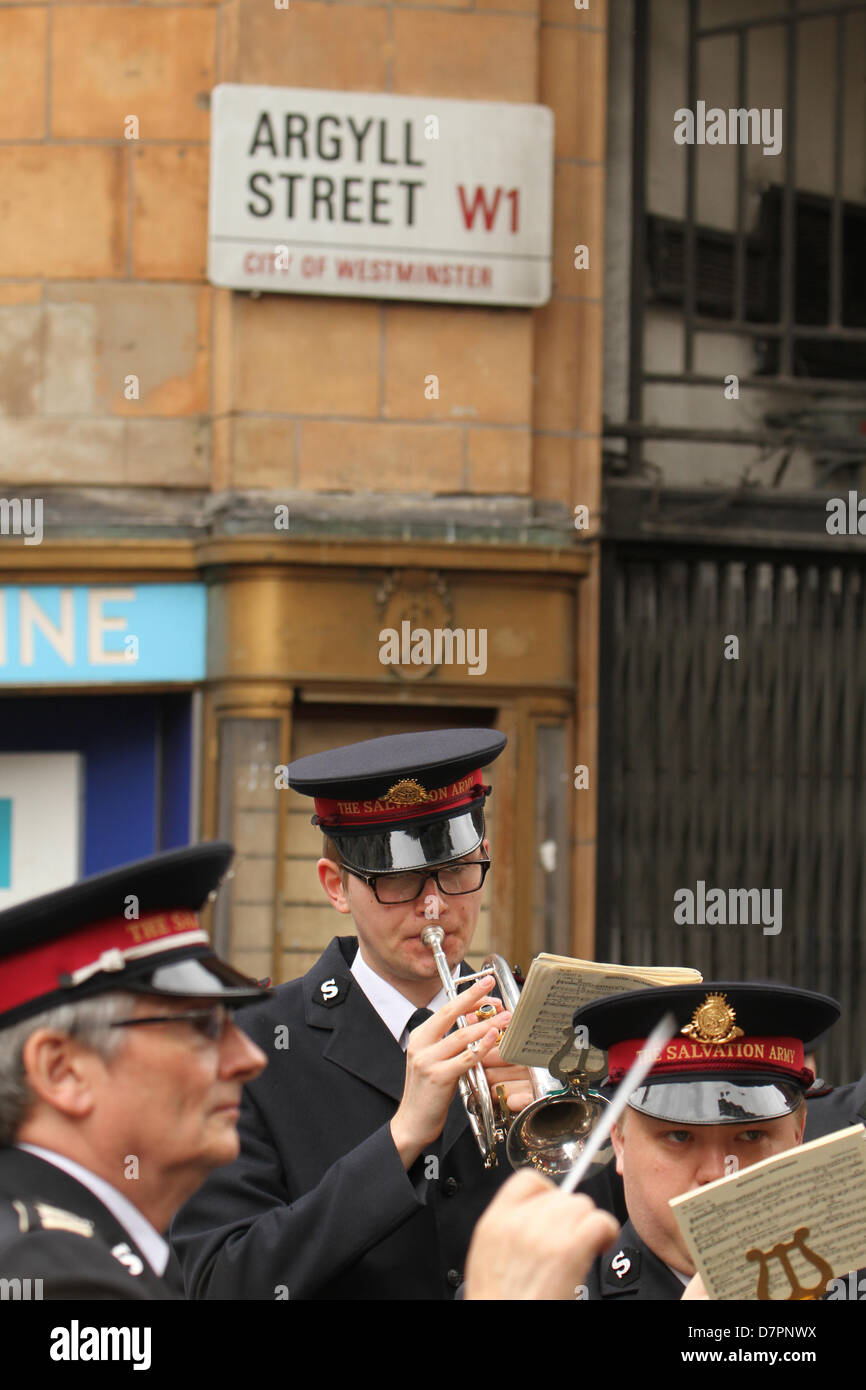 Salvation army band members instruments hi-res stock photography and ...