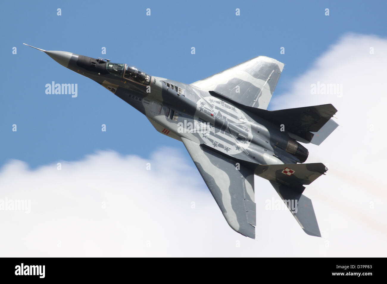 Polish Mig 29 Stock Photo - Alamy