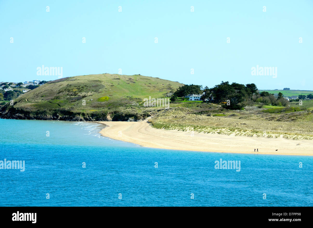 Daymer Bay in the Camel estuary near Rock, Cornwall, Uk Stock Photo - Alamy