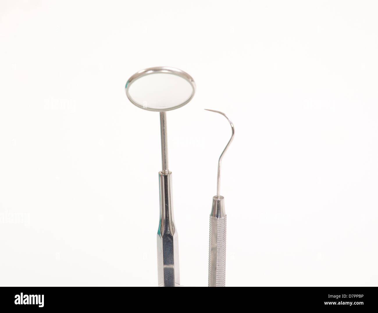 Set of metal medical equipment tools for teeth dental care Stock Photo ...