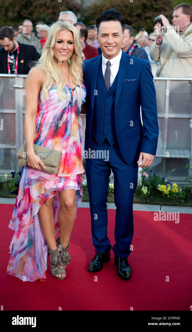 Singer Natalie Horler of the band Cascada representing Germany poses ...