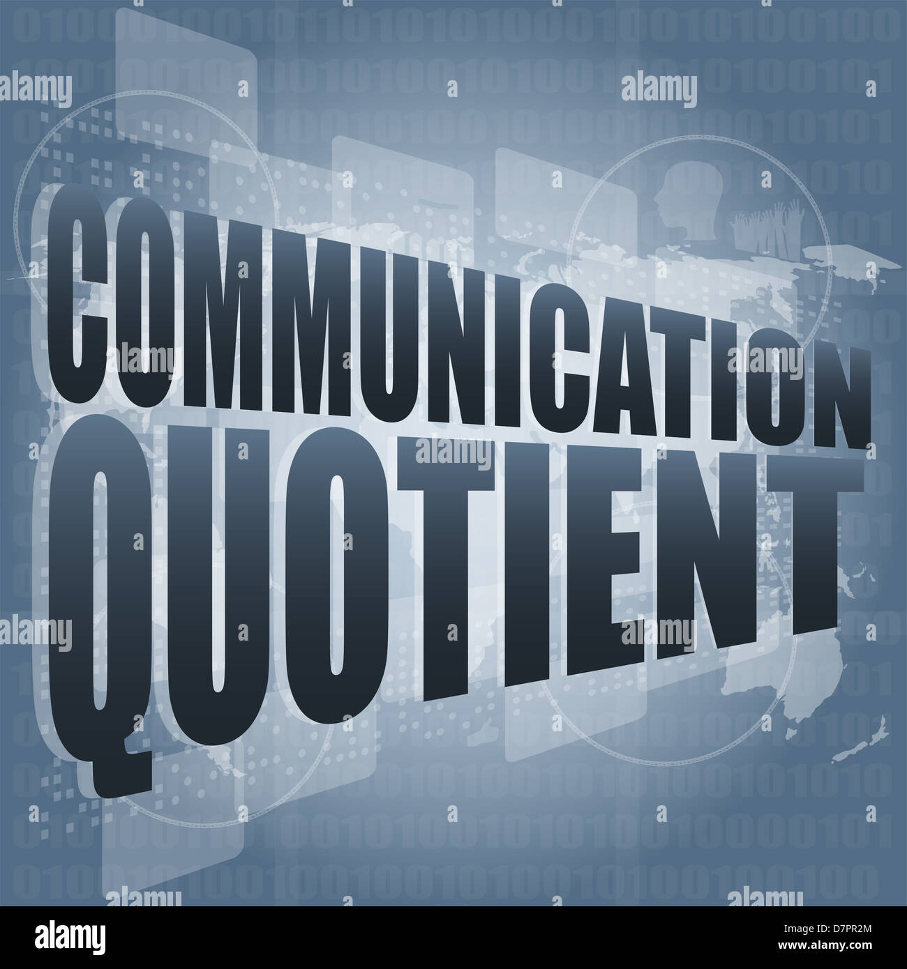 Communication quotient hi-res stock photography and images - Alamy