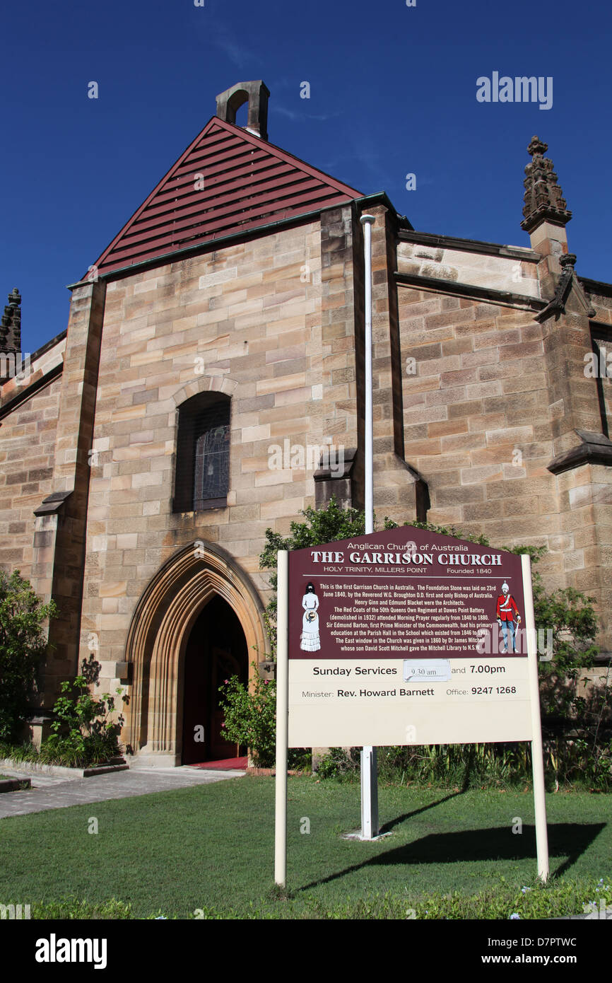 The Garrison Church Stock Photo - Alamy