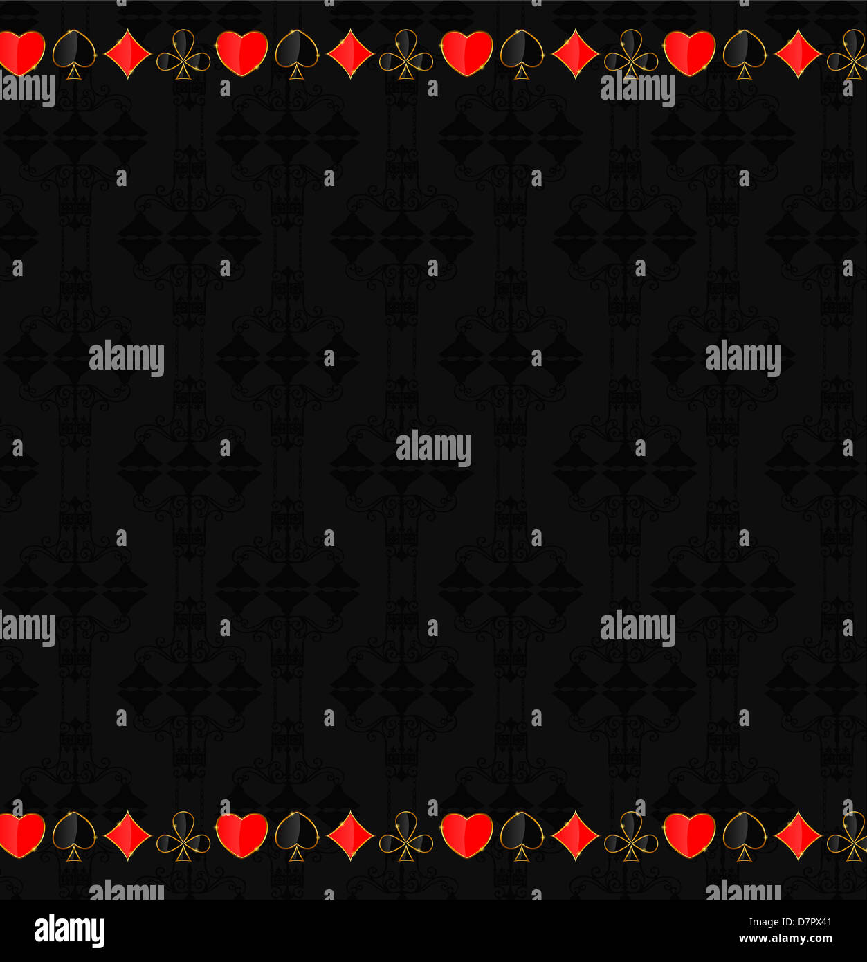 Abstract background with card suits for design. Vector illustrat Stock ...